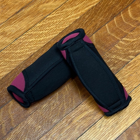 Source Unknown | Other | 2 Hand Held Lb Sand Weights Raspberry Red And ...